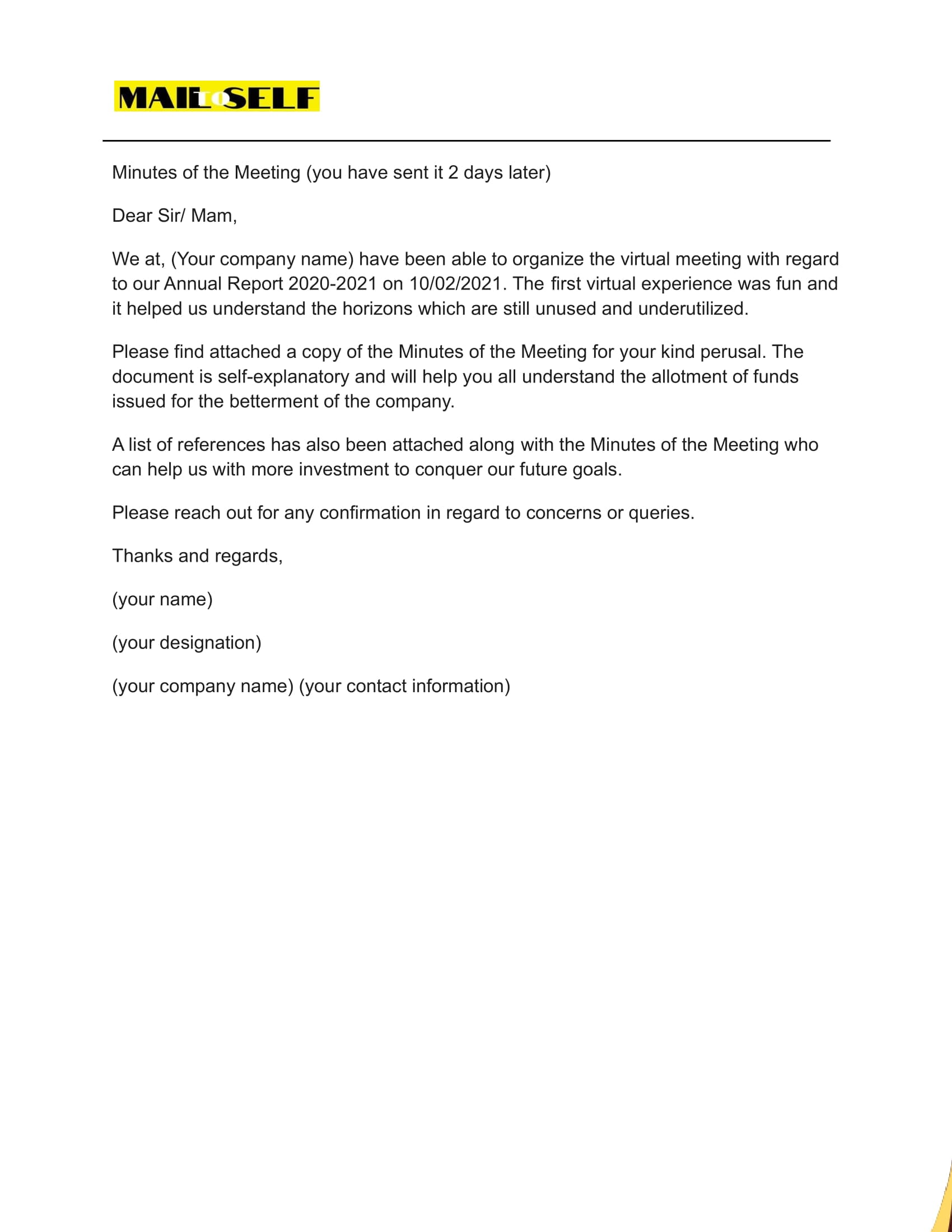 How To Make An Email Look Like It Was Sent Earlier | Mail To Self