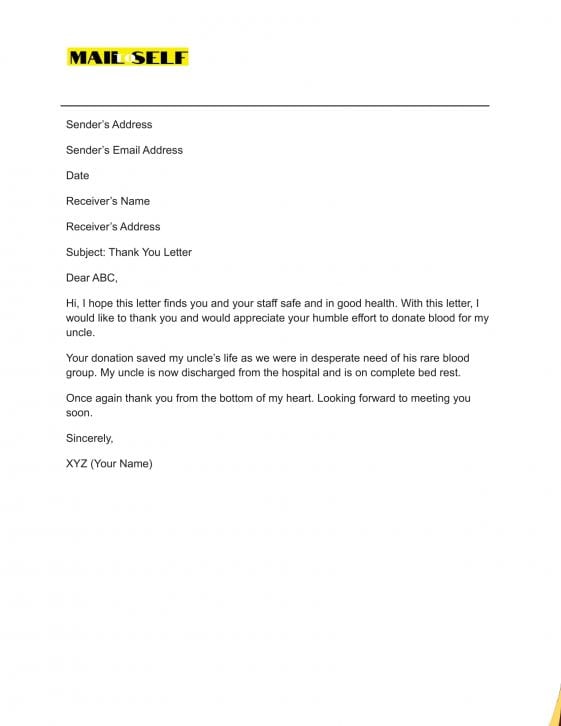 Thank You Cover Letter: How to, Templates & Examples | Mail To Self