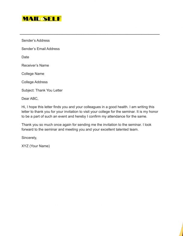 Thank You Cover Letter: How to, Templates & Examples | Mail To Self